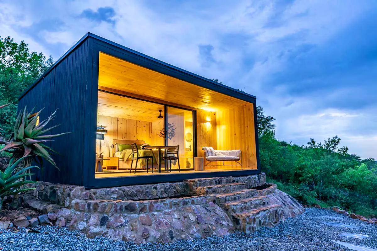 The Pods in Thaba eNtle Pods: A Contemporary Self-catering bush retreat ...