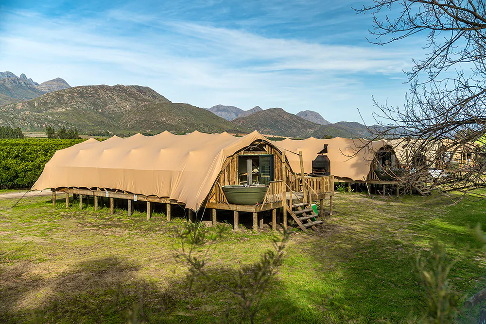 Wolfkop Camping Villages: Riverside Glamping Tents in The Cederberg